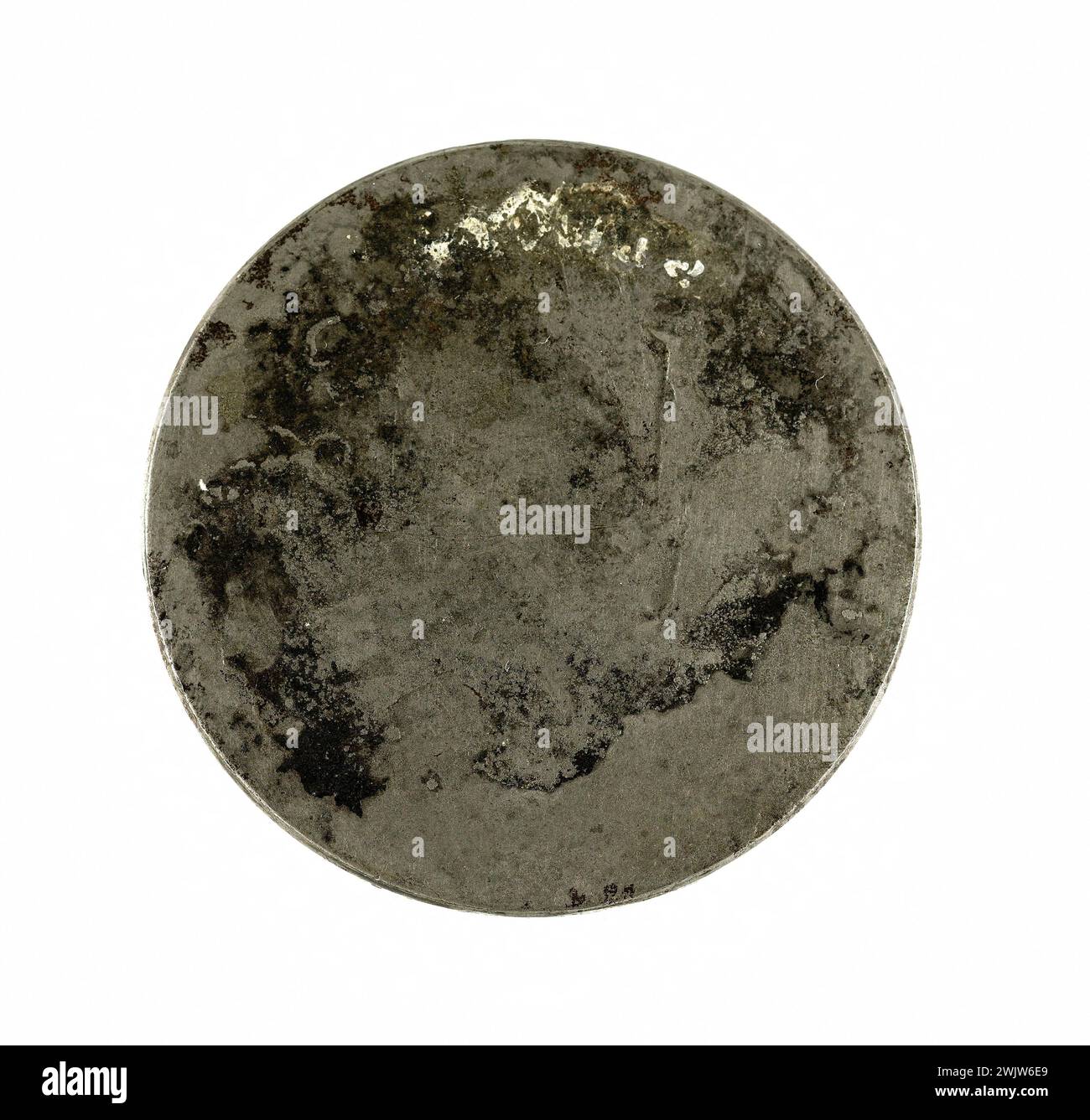 Rod. Medal matrix. The Princess of Salerne. Metal, steel. Nineteenth ...