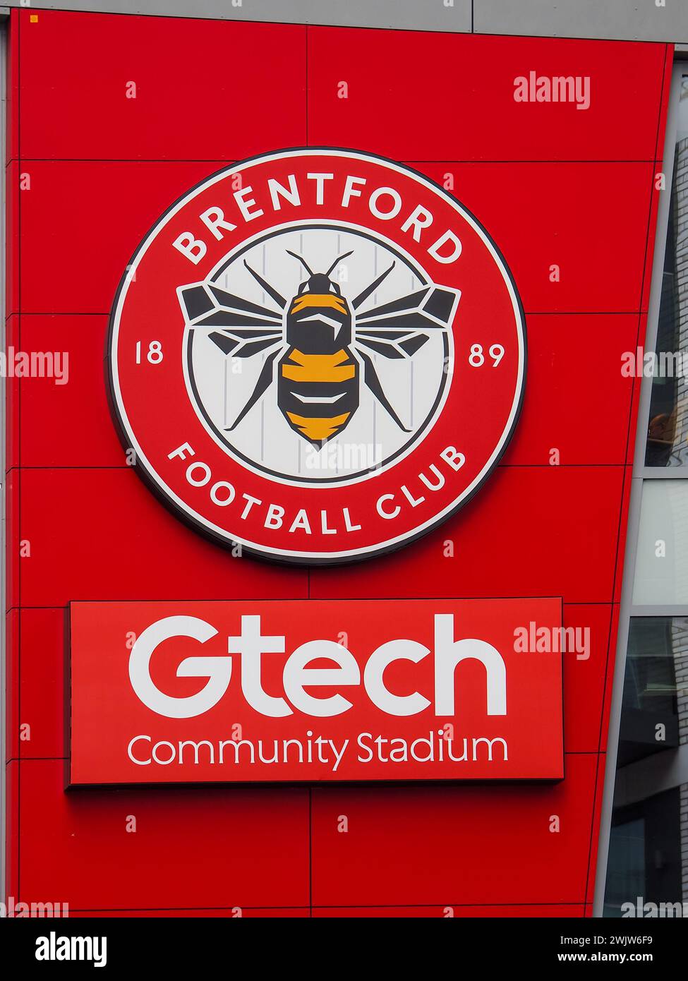 London, UK. 17th Feb, 2024. The Gtech Community Stadium ready for the ...