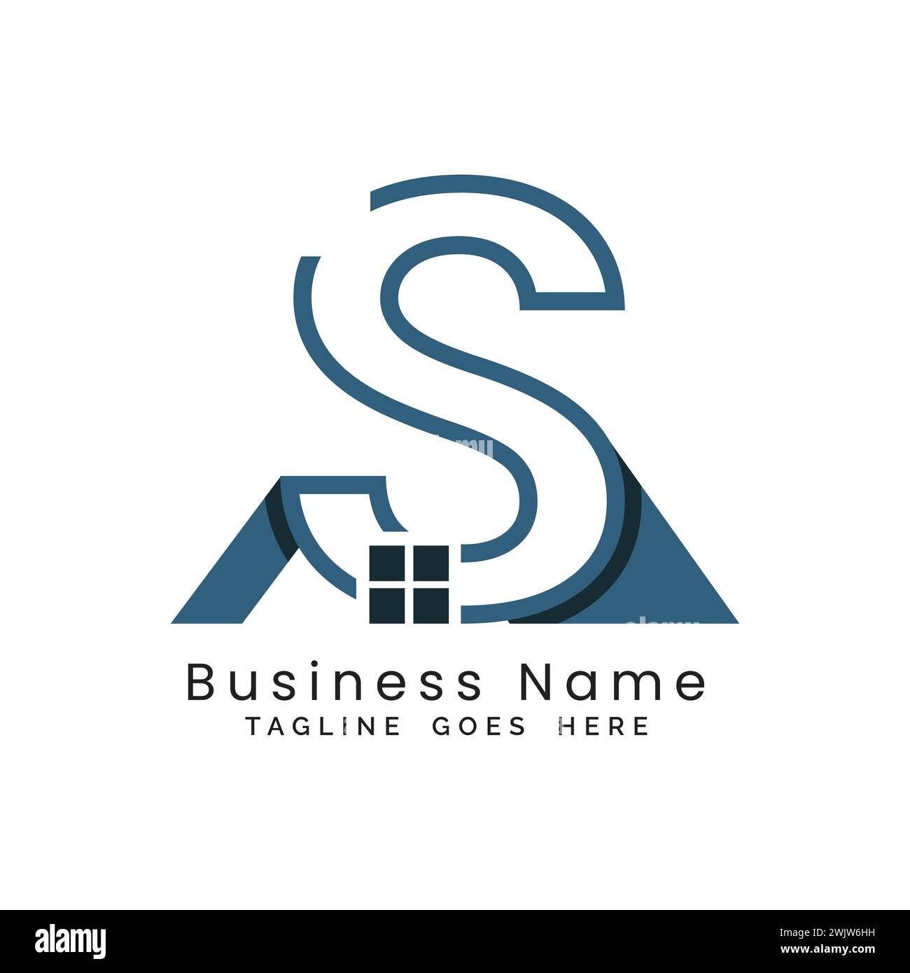 Real estate s logo hi-res stock photography and images - Alamy