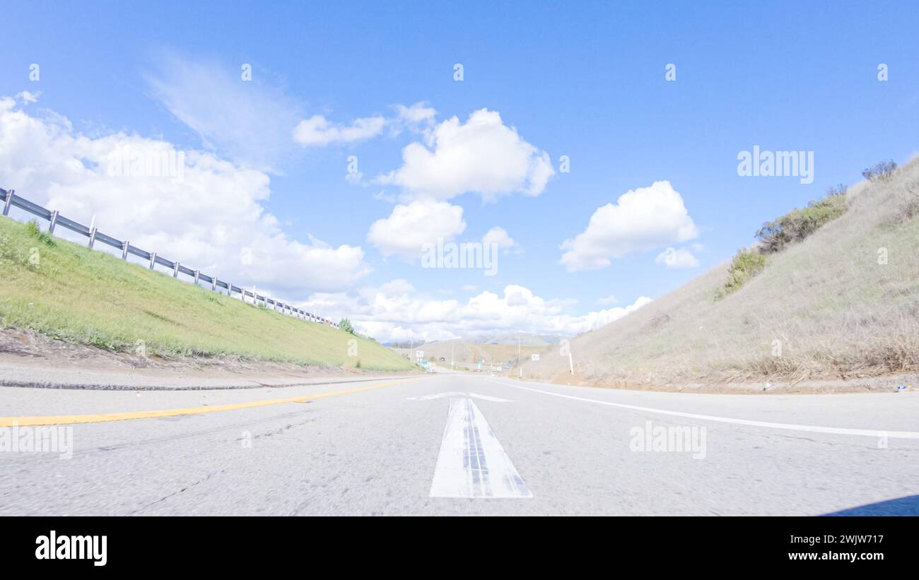 Highway 101 california pov hi-res stock photography and images - Alamy