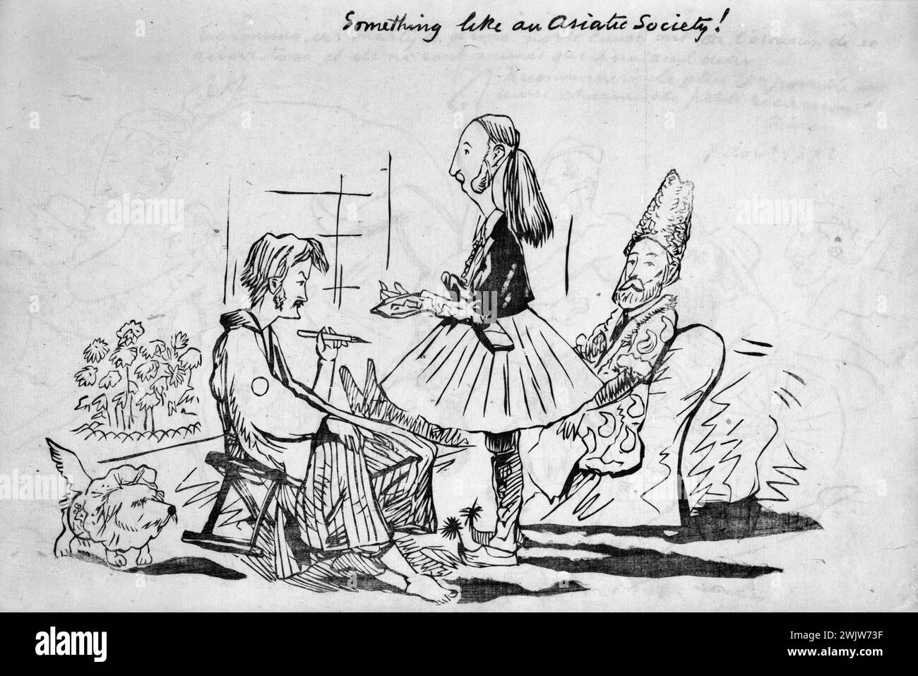 Caricature japan hi-res stock photography and images - Alamy