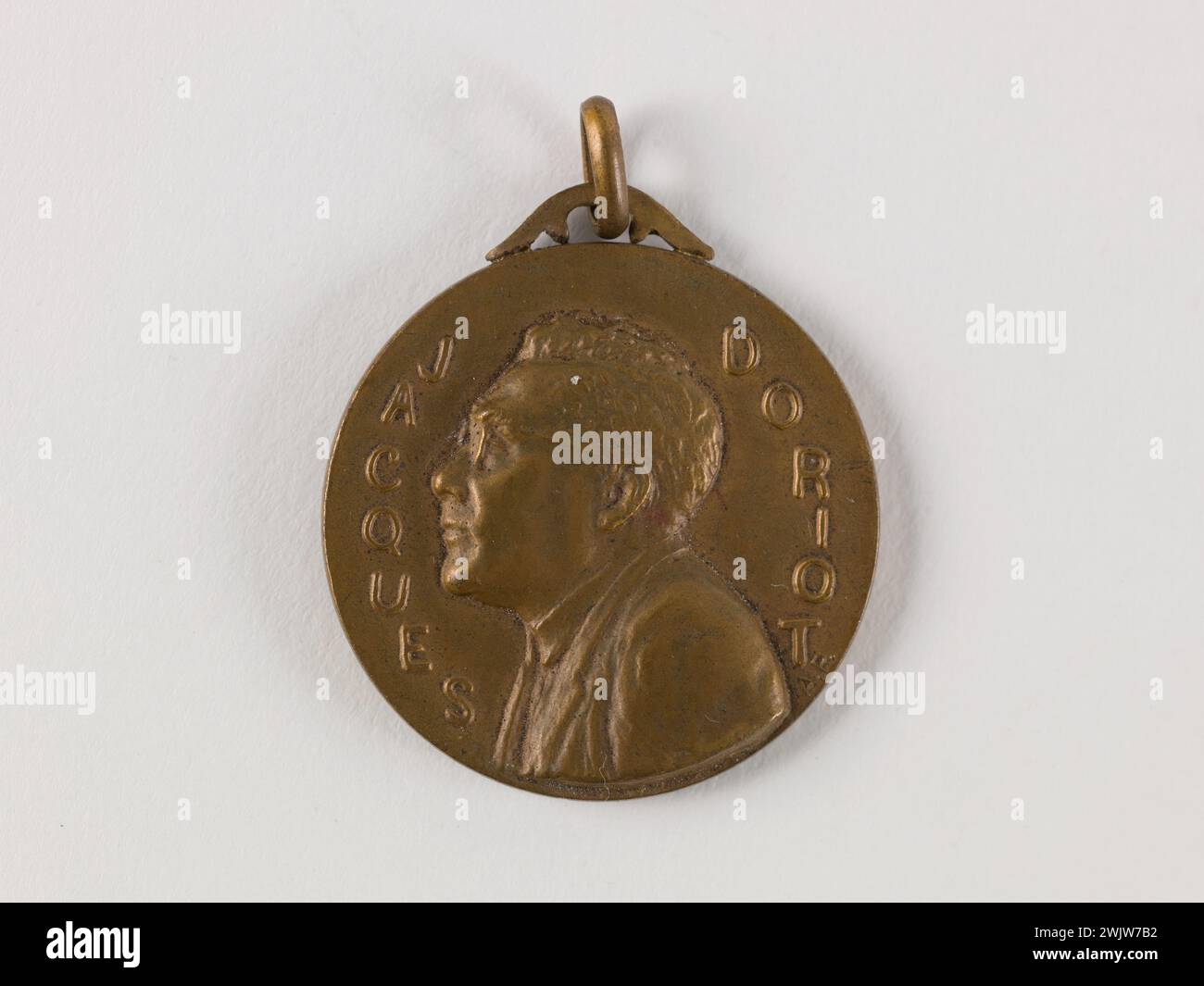 Unknown. "Medal of the French People's Party (PPF), Jacques Doriot ...