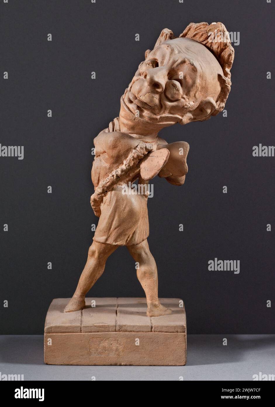 Jean-Pierre Dantan (1800-1869) said Dantan the young. Caricature of the ...