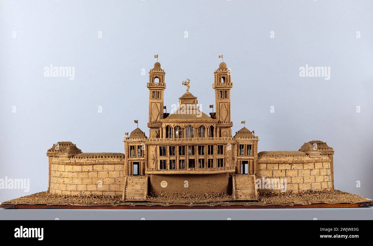 Paul Leruth. "Former Trocadéro Palace, Place du Trocadéro". Wood and ...