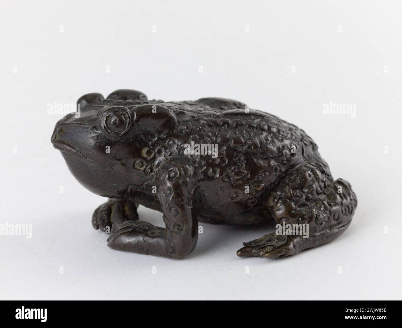 Toad. Bronze. Paris, Cernuschi museum. Asian antique, Japanese ...