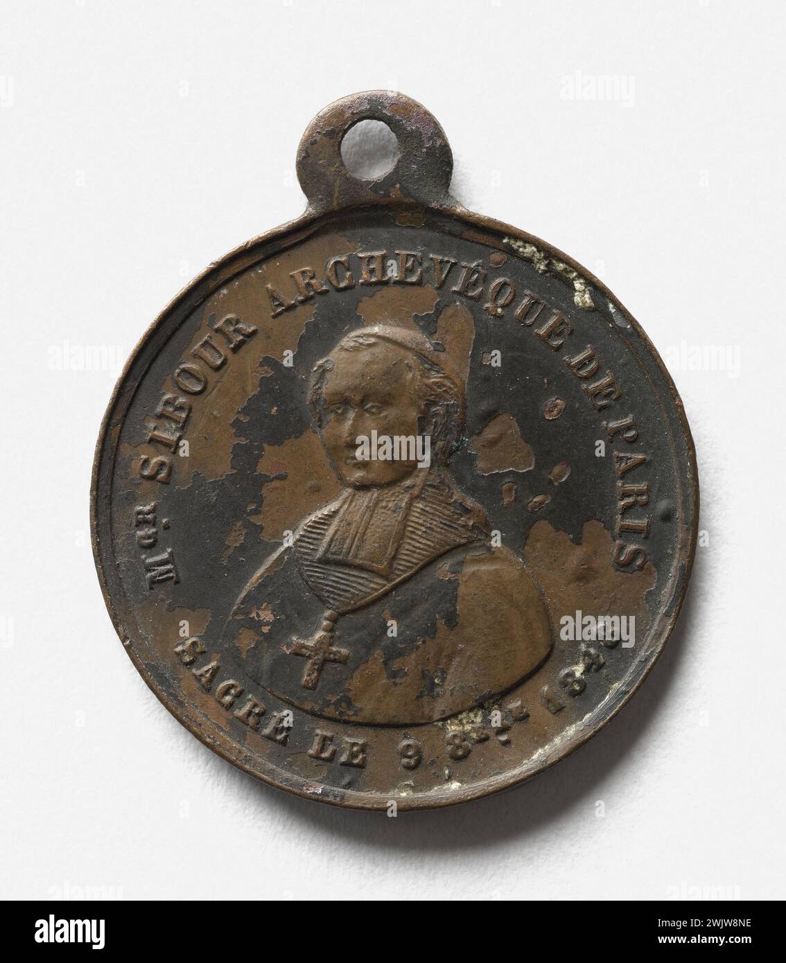 Anonymous. Marie Dominique Auguste Sibour (1792-1857), Archbishop of ...