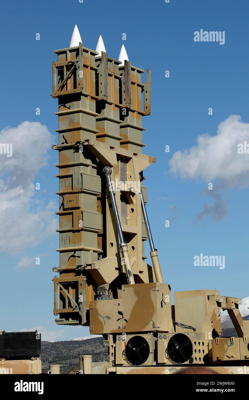 In this image released by the Iranian Defense Ministry on Saturday, Feb ...