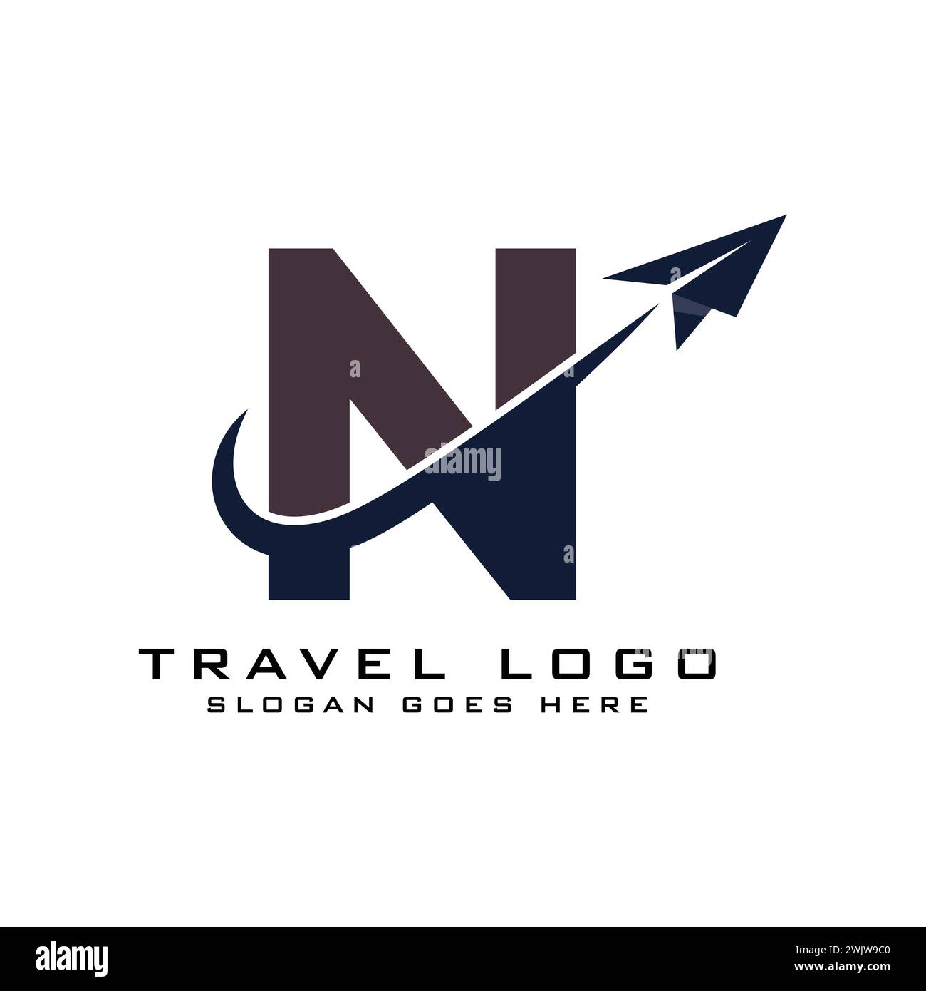 Travel Agency Logo Travel Agency Logo Design Stock Illustrations
