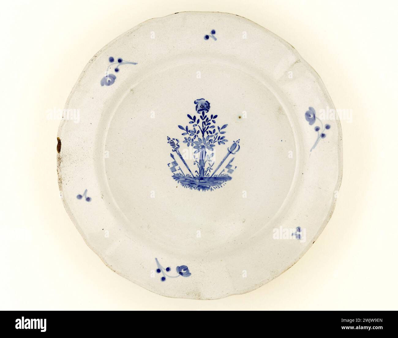 Anonymous. Plate at the Tree of Liberty. Earthenware. Paris, Carnavalet ...