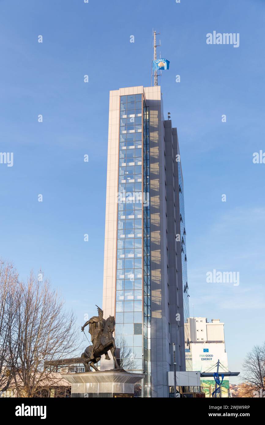 Pristina, Kosovo - February 5, 2024: The Kosovar Government Building ...