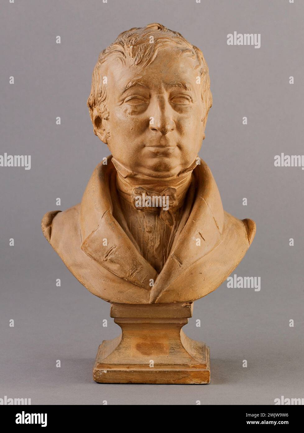 Jean-Pierre Dantan (1800-1869) said Dantan the young. Serious portrait ...