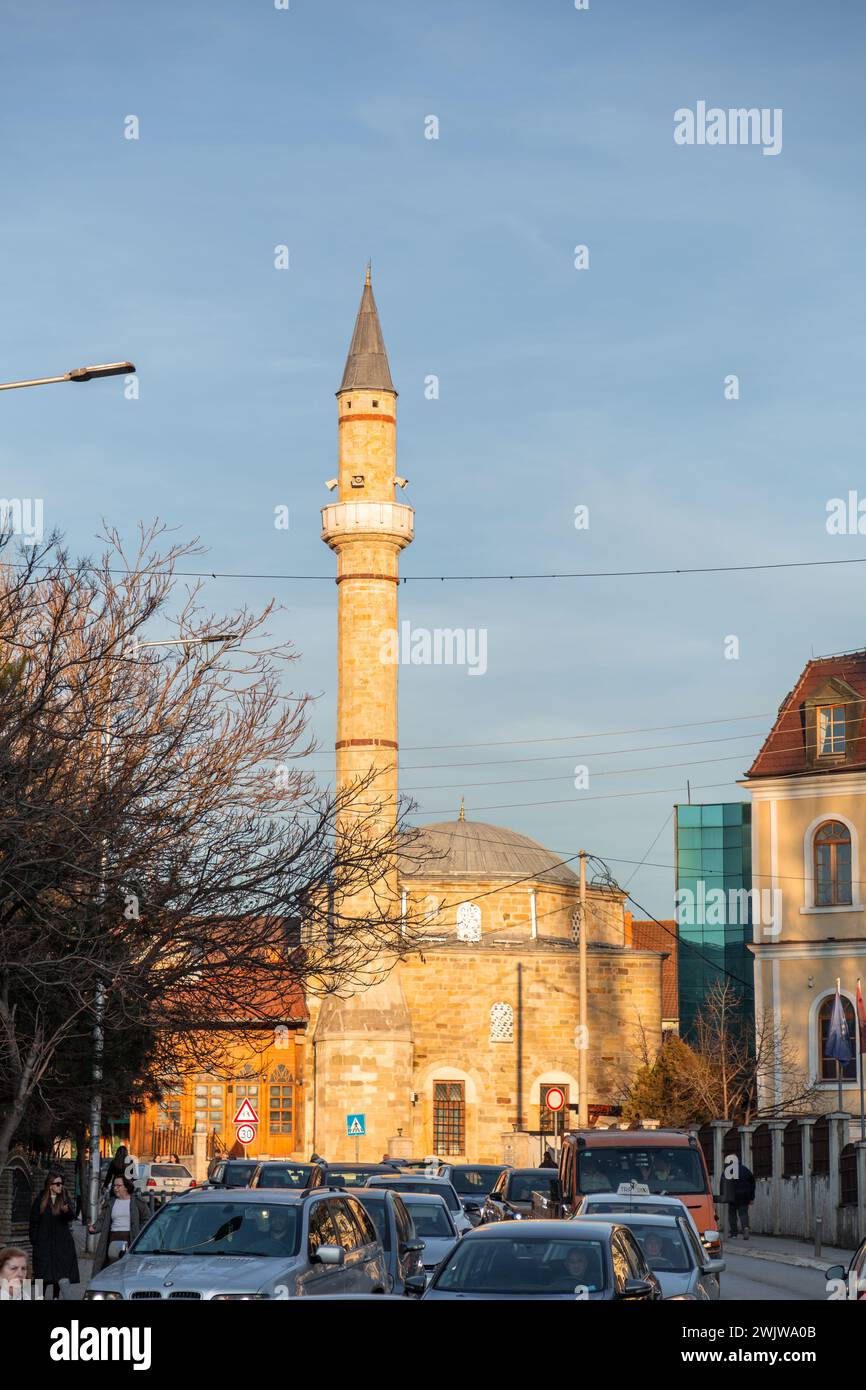 Pristina, Kosovo - February 5, 2024: Jashar Pasha Mosque is an Ottoman ...