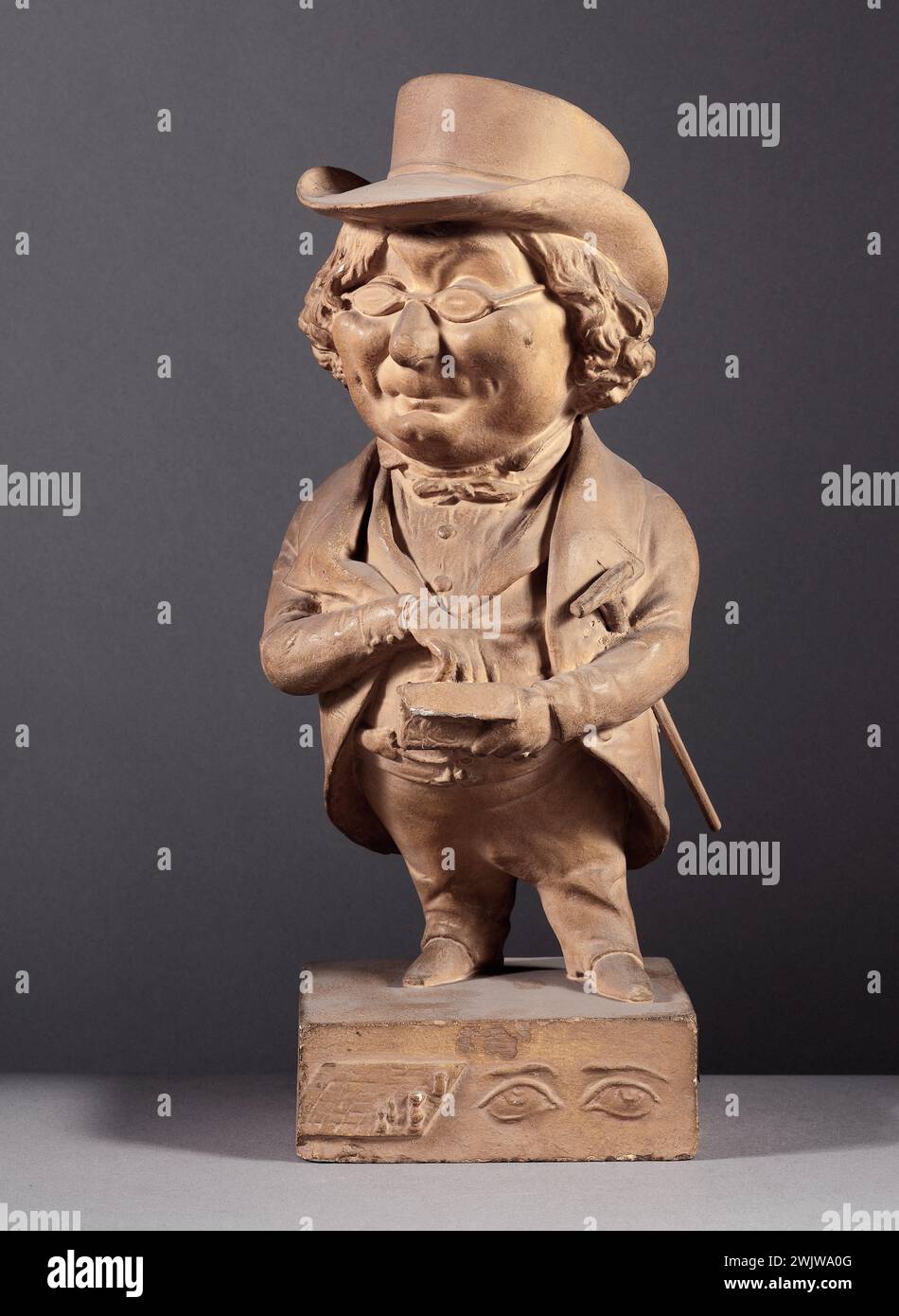 Jean-Pierre Dantan (1800-1869) said Dantan the young. Caricature of the ...