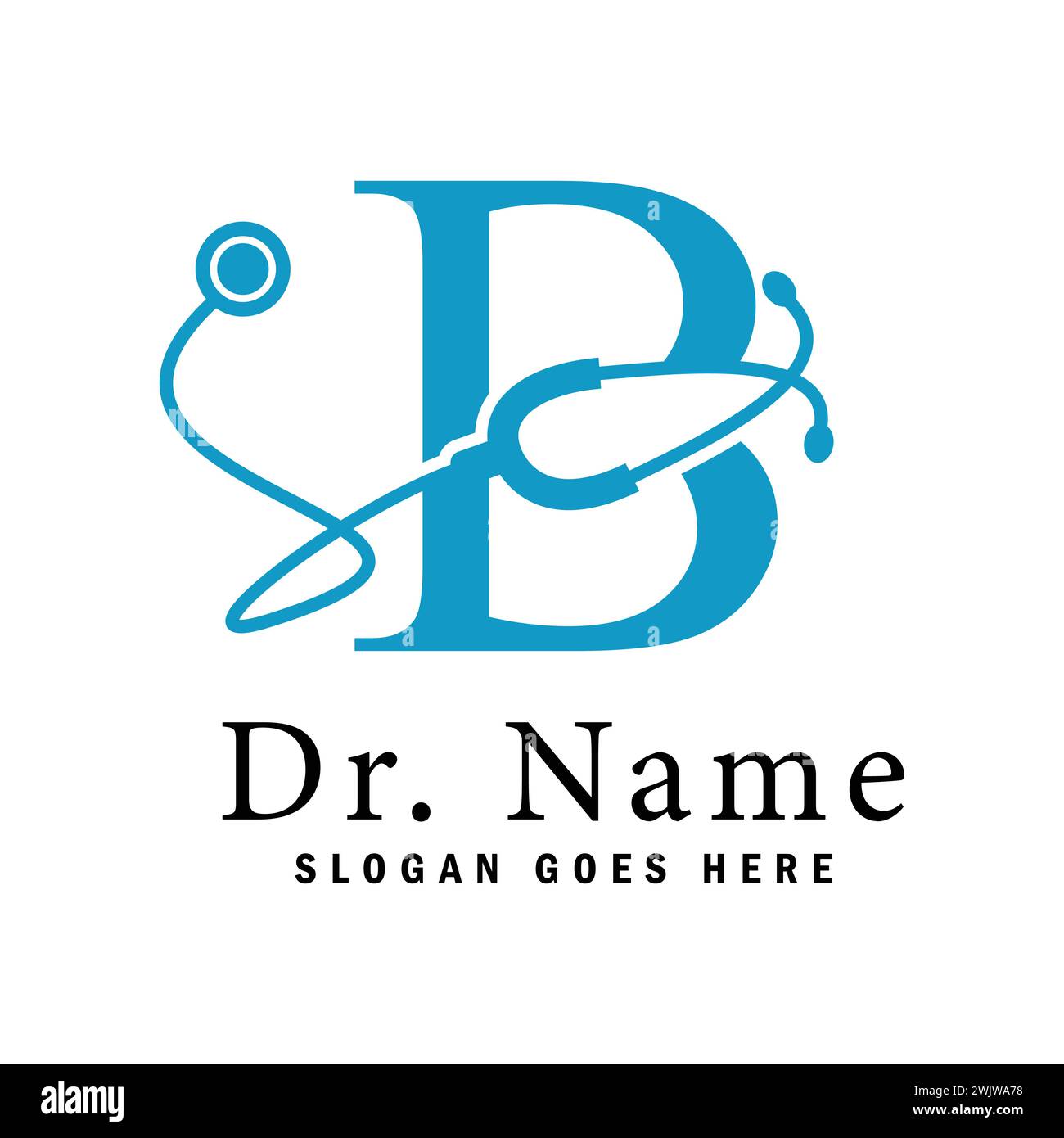 Doctor clinic logo Cut Out Stock Images & Pictures - Alamy