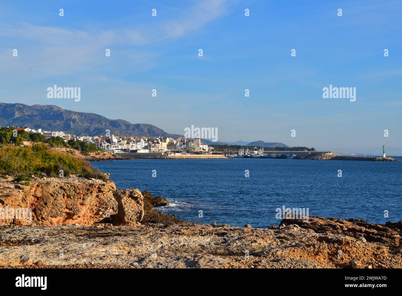 Gran Recorrido GR 92, Costa Dorada, Spain Stock Photo - Alamy