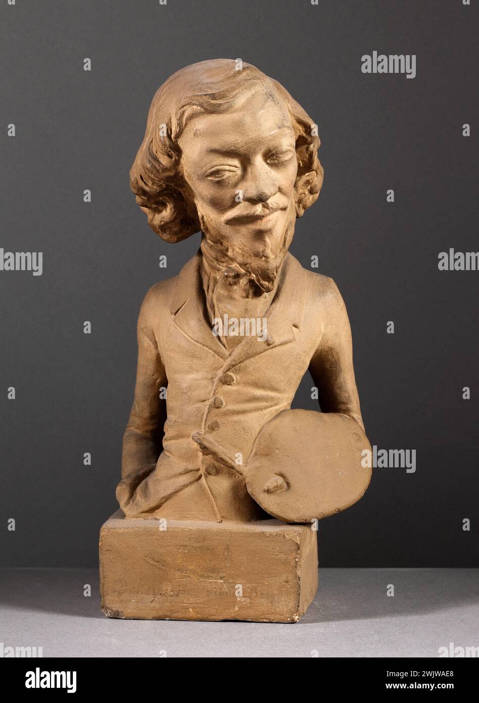 Jean-Pierre Dantan (1800-1869) said Dantan the young. Caricature of the ...