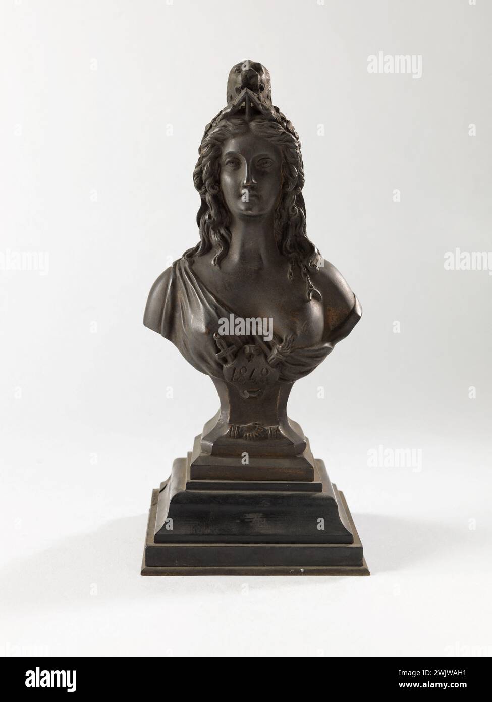 Anonymous. "The Republic of 1848". Bronze. Paris, Carnavalet museum ...
