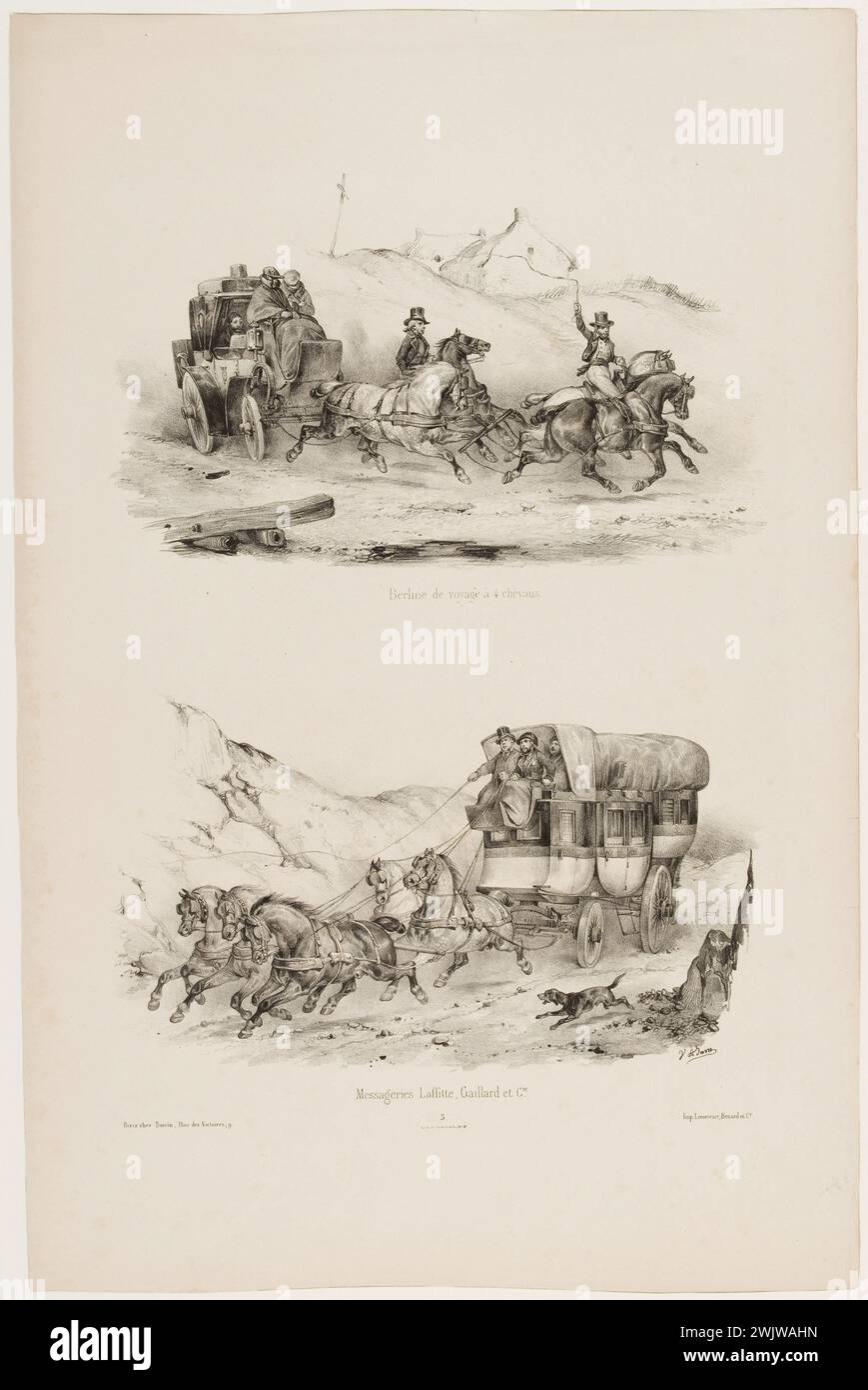 Jean-Victor Adam, known as Victor Adam (1801-1866). "Continuation of ...