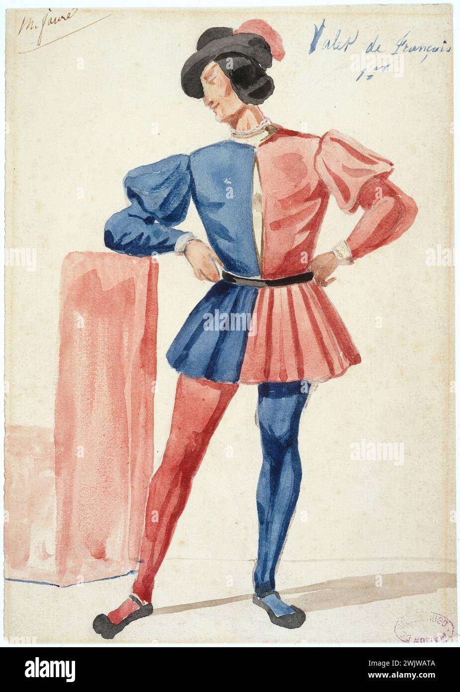 Valet de pied 19e siecle hi-res stock photography and images - Alamy