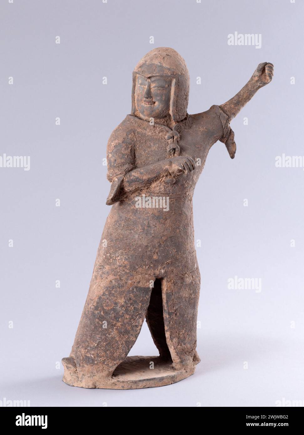 Mingqi Garden of Tomp. Terracotta. China, era of the 6 dynasties. Paris ...