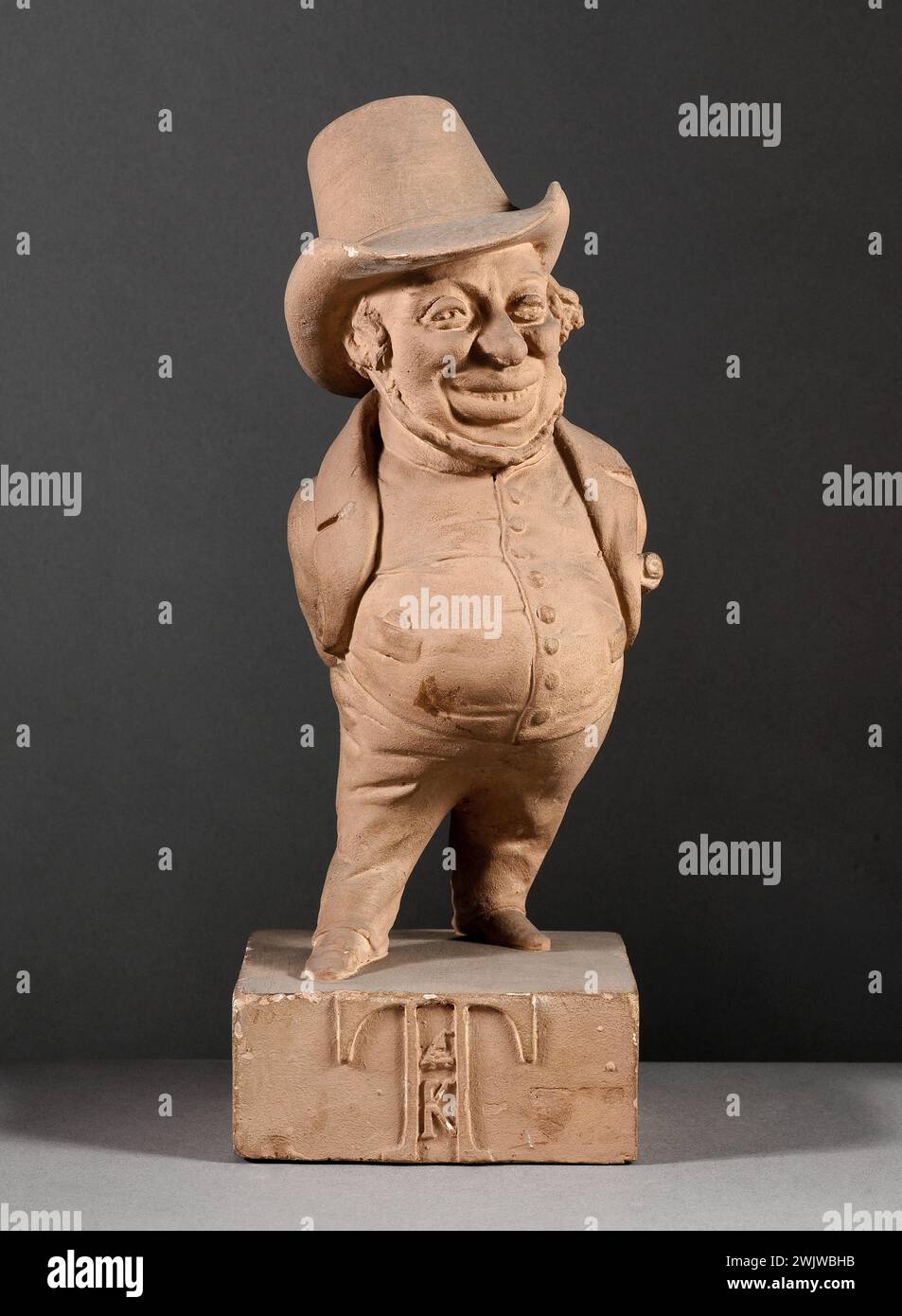 Jean-Pierre Dantan (1800-1869) said Dantan the young. Caricature of the ...