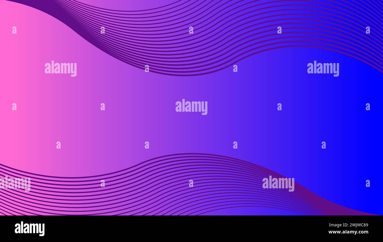 artillustration design concept background modern wavy geometry Stock ...