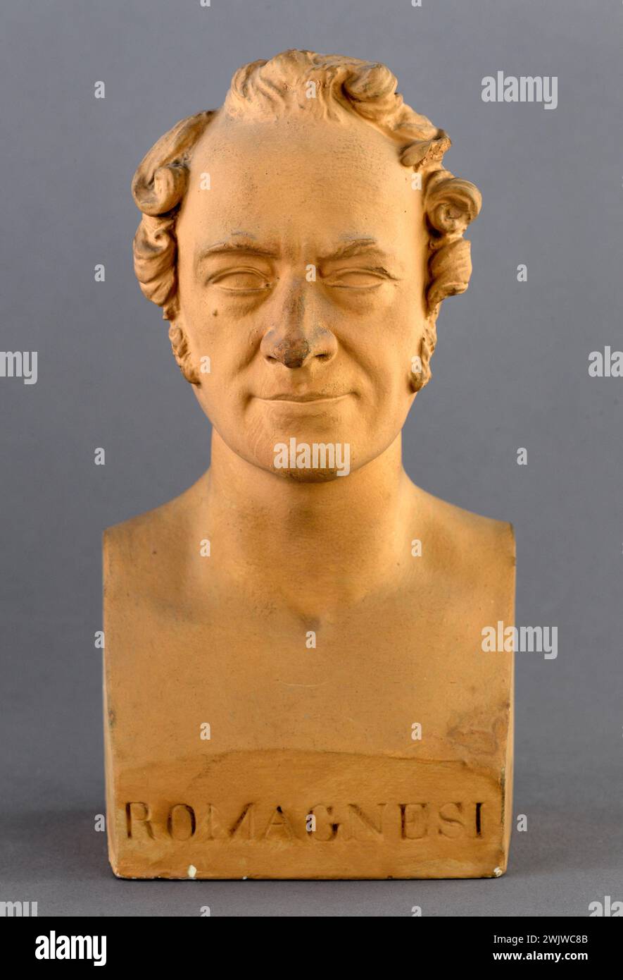 Jean-Pierre Dantan (1800-1869) said Dantan the young. Portrait-siege of ...