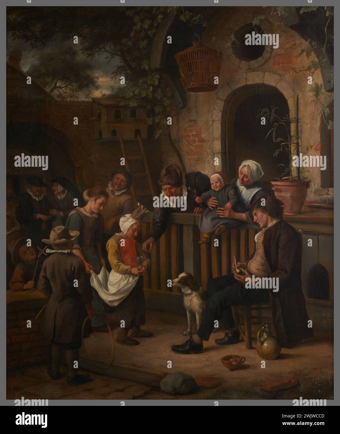 Steen, Jan Havicksz (n.1626 - D.1679), the small killer (main title ...