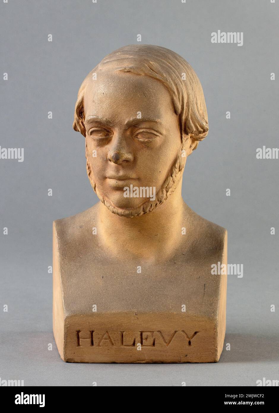 Jean-Pierre Dantan (dit Dantan young). Serious portrait of Jacques ...