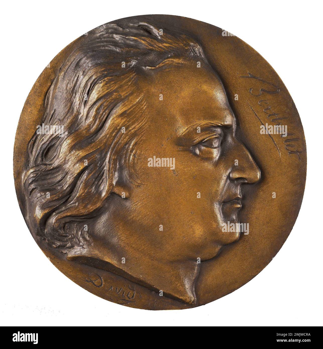 David d'Angers (1788-1856). Portrait of Claude Louis, Comte Berthollet ...