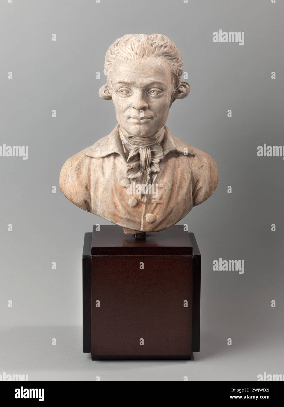 François-Marie Suzanne (1750-1802). Character bust of Jean-Jacques ...