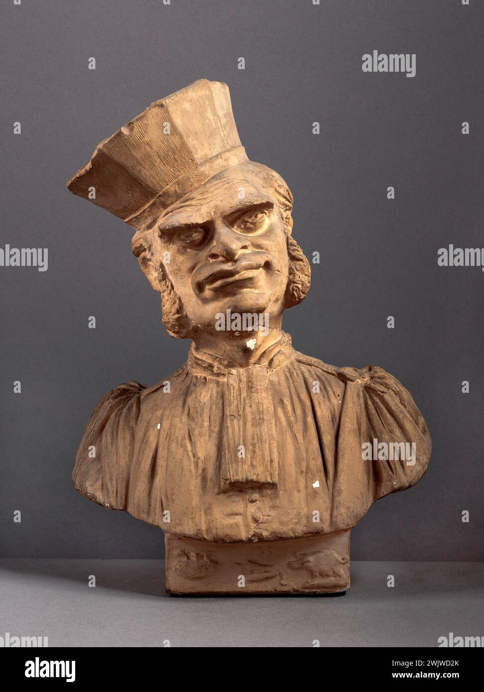 Jean-Pierre Dantan (1800-1869) said Dantan the young. Caricature of the ...