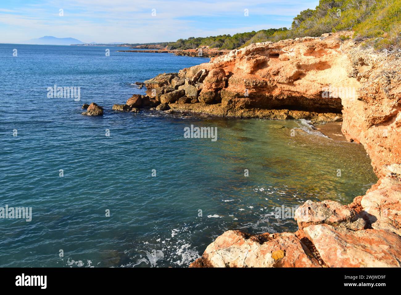 Gran Recorrido GR 92, Costa Dorada, Spain Stock Photo - Alamy