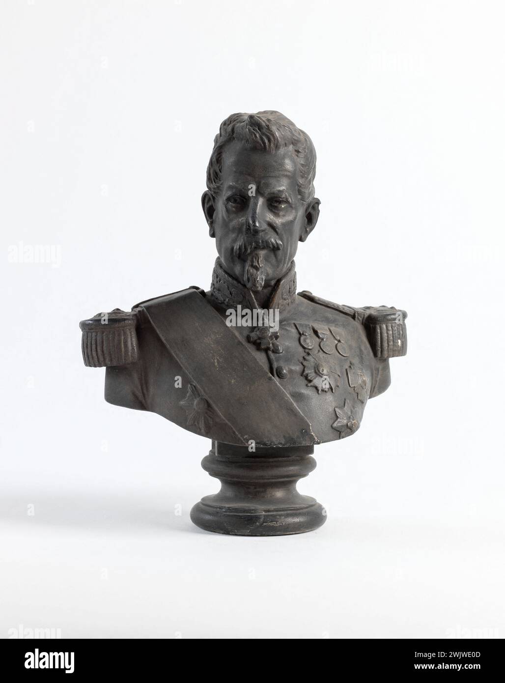 Frédéric Auguste Bartholdi (1834-1904). "Bust of the French General ...