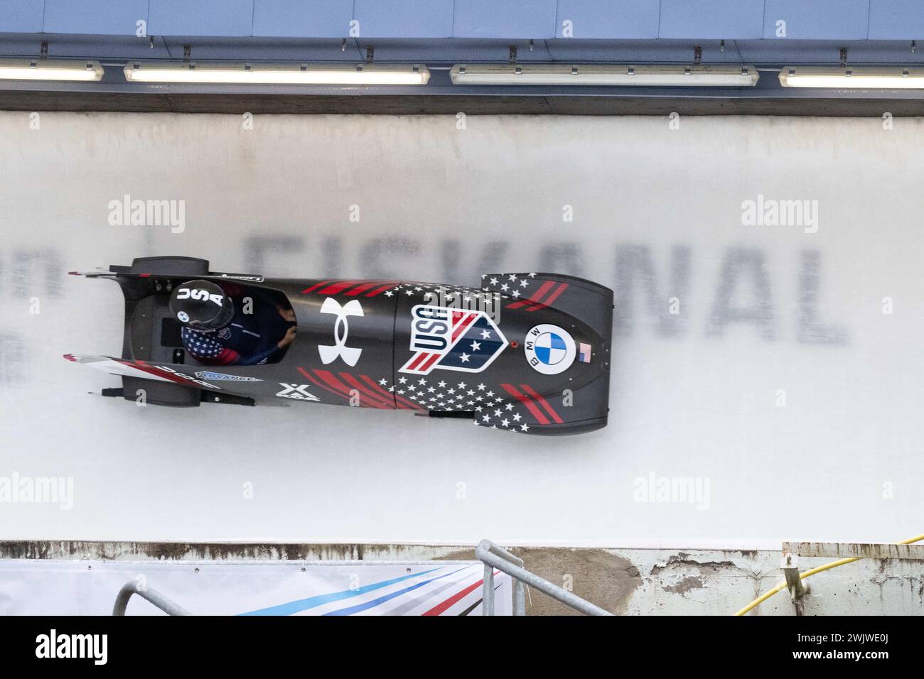 Altenberg, Germany. 17th Feb, 2024. Bobsleigh, World Cup, monobob ...