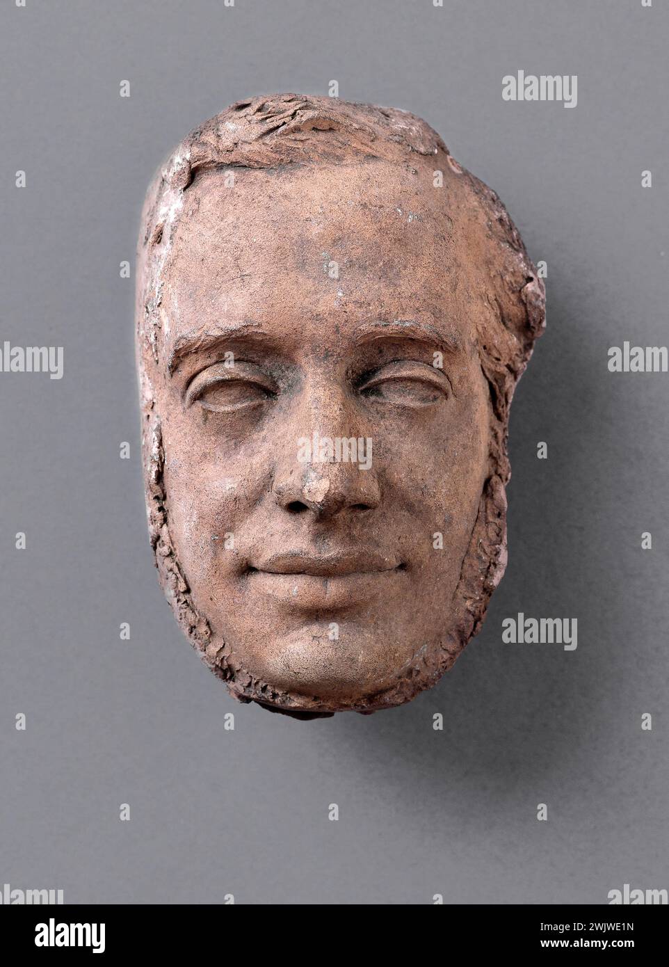 Jean-Pierre Dantan (1800-1869), said Dantan the young. Mask of the ...