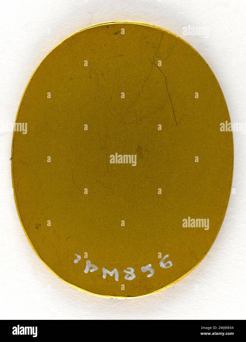 Louis Oscar Roty (1846-1911). "Medal. The Virgin". Metal, gilded bronze ...