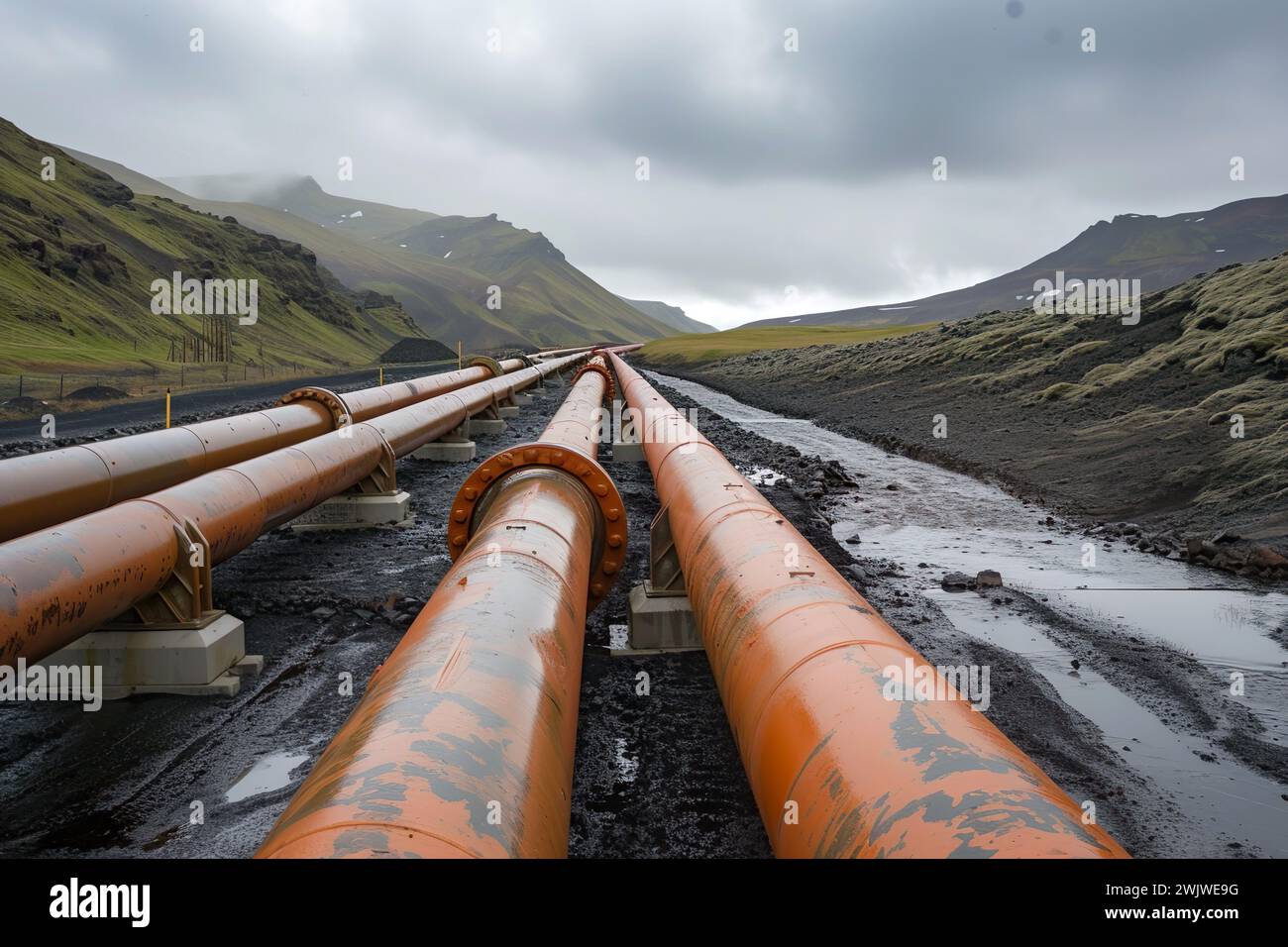 Carbfix project in Iceland. Renewable energy Stock Photo - Alamy