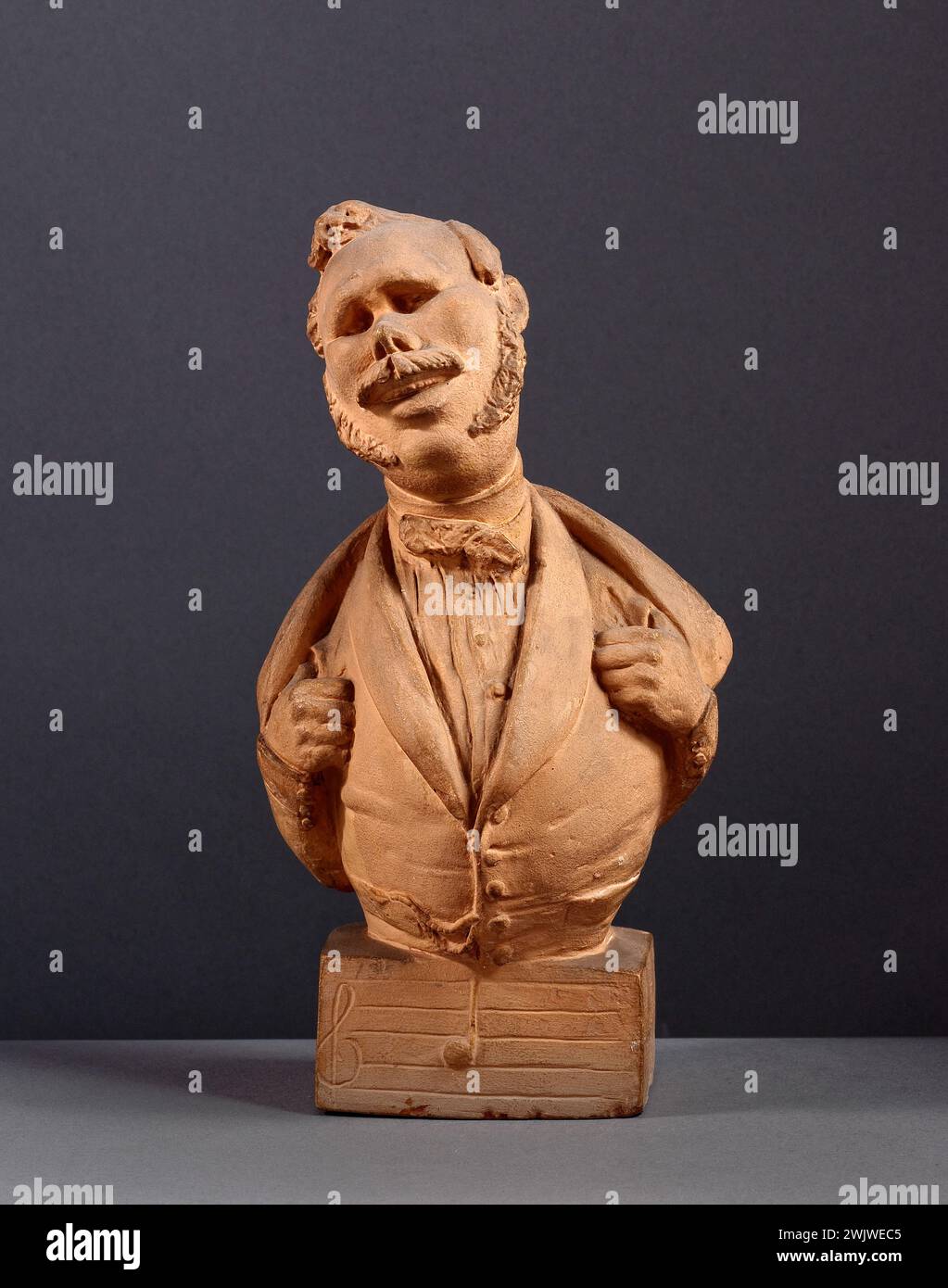 Jean-Pierre Dantan (1800-1869) said Dantan the young. Caricature of the ...