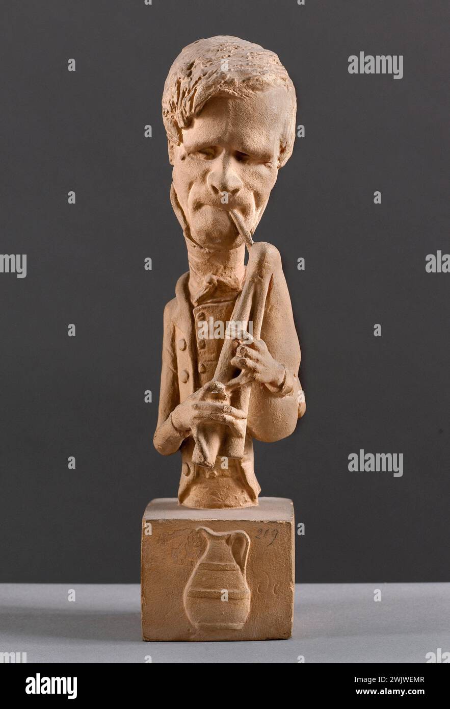 Jean-Pierre Dantan (1800-1869) said Dantan the young. Caricature of the ...