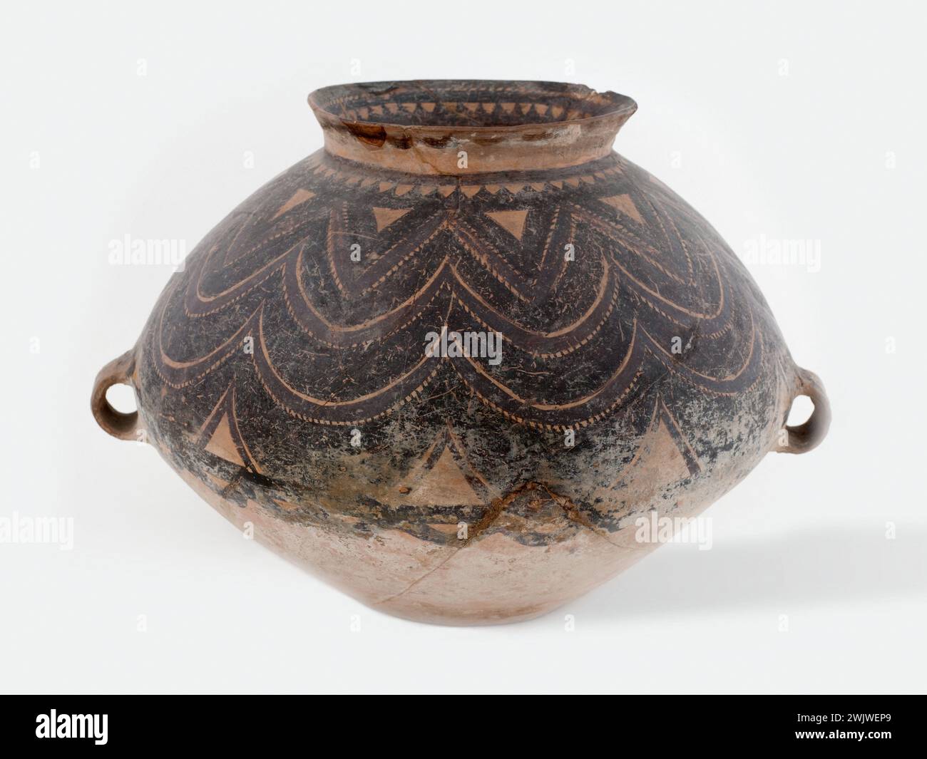 Vase. Terracotta. China, Neolithic, Banshan. Paris, Cernuschi museum ...