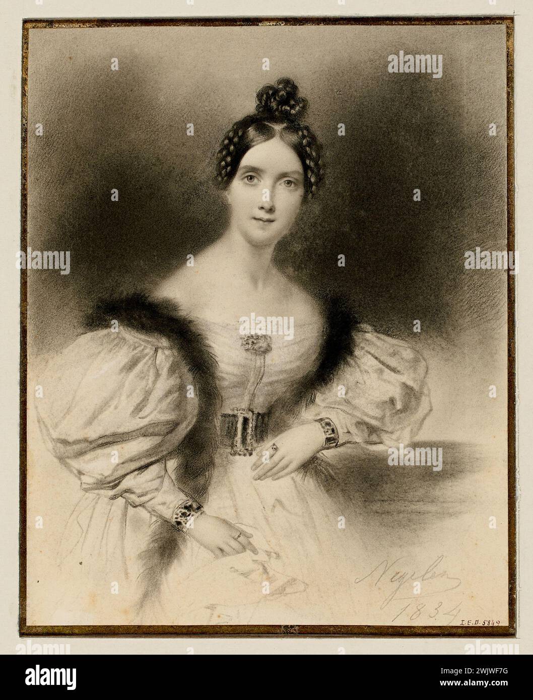 Negelen, Joseph-Mathias (N.1792-06-18-D.1870-06-11), presumed portrait ...