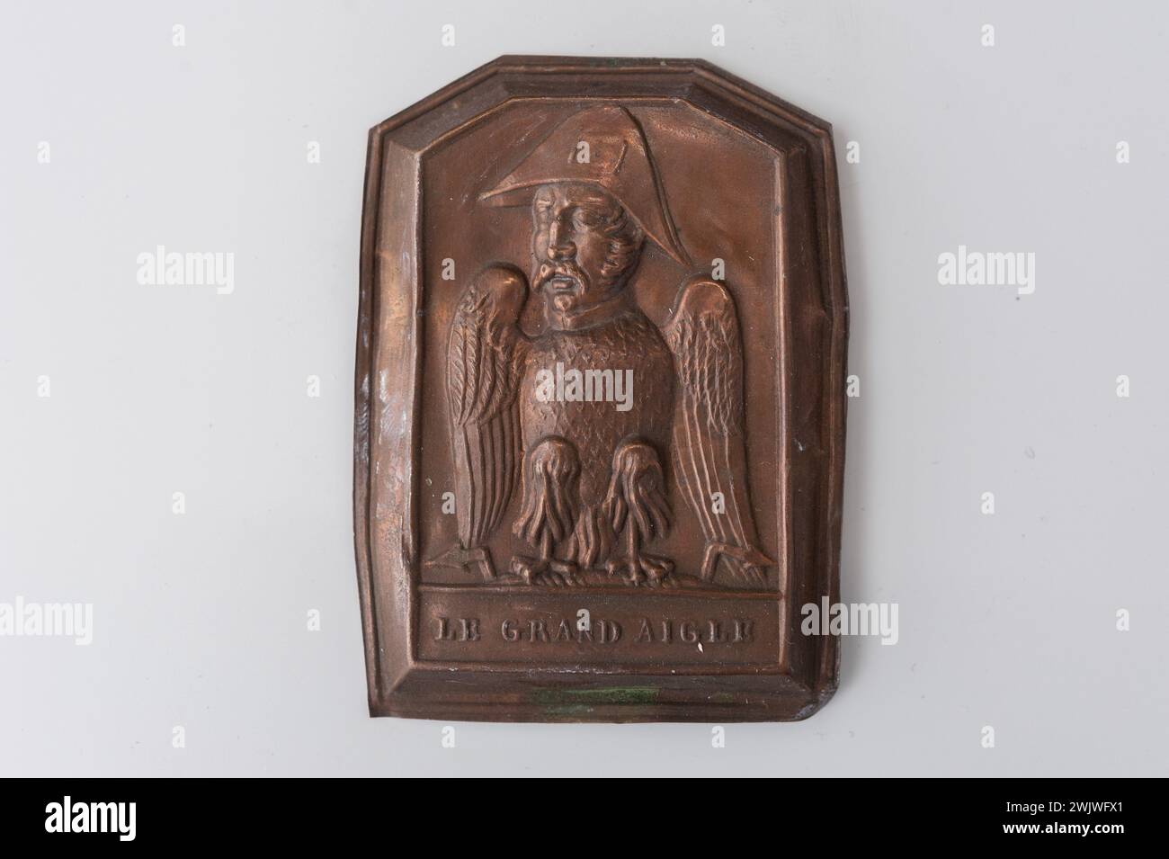 Carnavalet museum, medal collection Right head of Louis-Napoleon ...