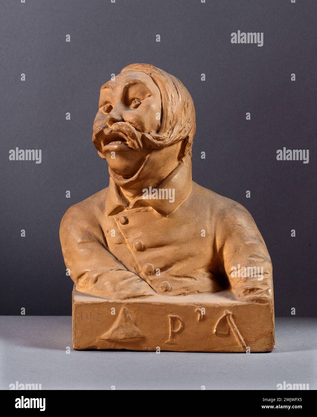 Jean-Pierre Dantan (1800-1869) said Dantan the young. Caricature of the ...