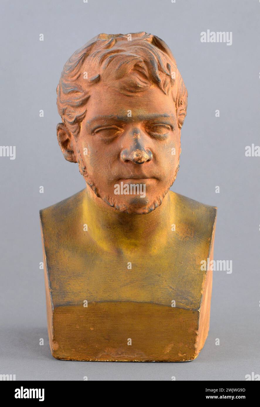 Jean-Pierre Dantan (1800-1869), known as Dantan young. Portrait-sir of ...