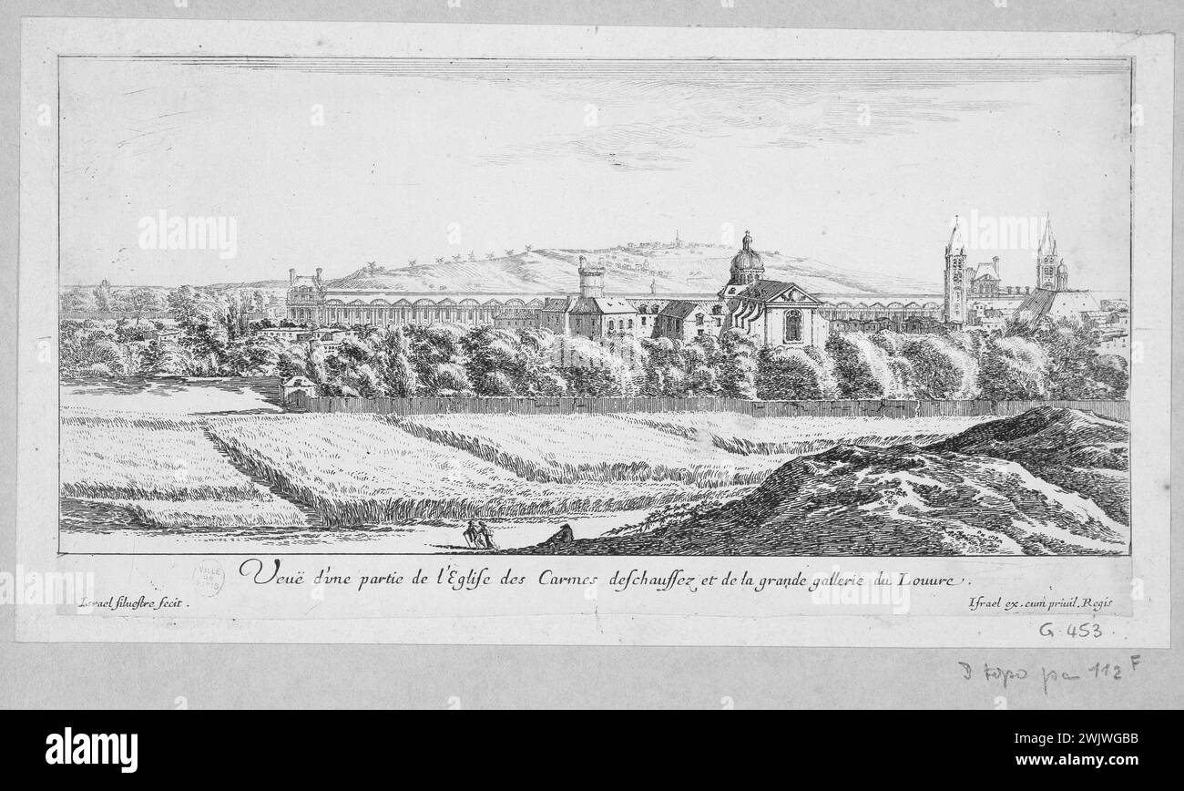 Israel Silvestre (1621-1691) and Israel Henriet (1590-1661). "View of ...