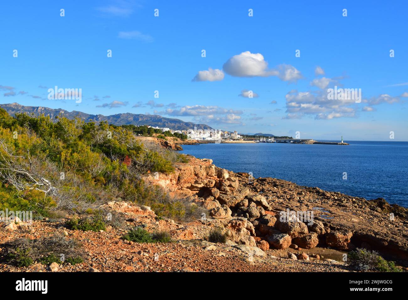 Gran Recorrido GR 92, Costa Dorada, Spain Stock Photo - Alamy