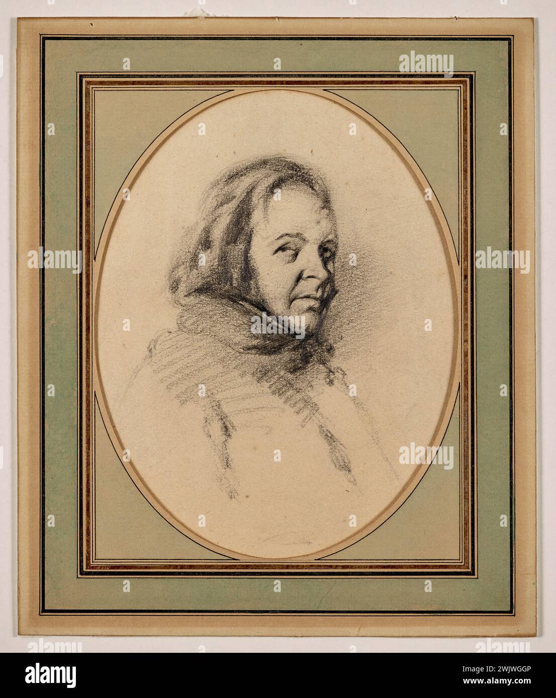Monnier, Henry Bonaventure (n.1799-06-07-D.1877-01-03), Portrait of ...