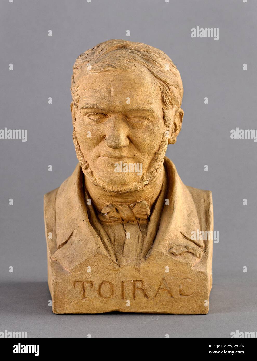 Jean-Pierre Dantan (1800-1869) said Dantan the young. Doctor Torac portrait-soueries. Terracotta ...