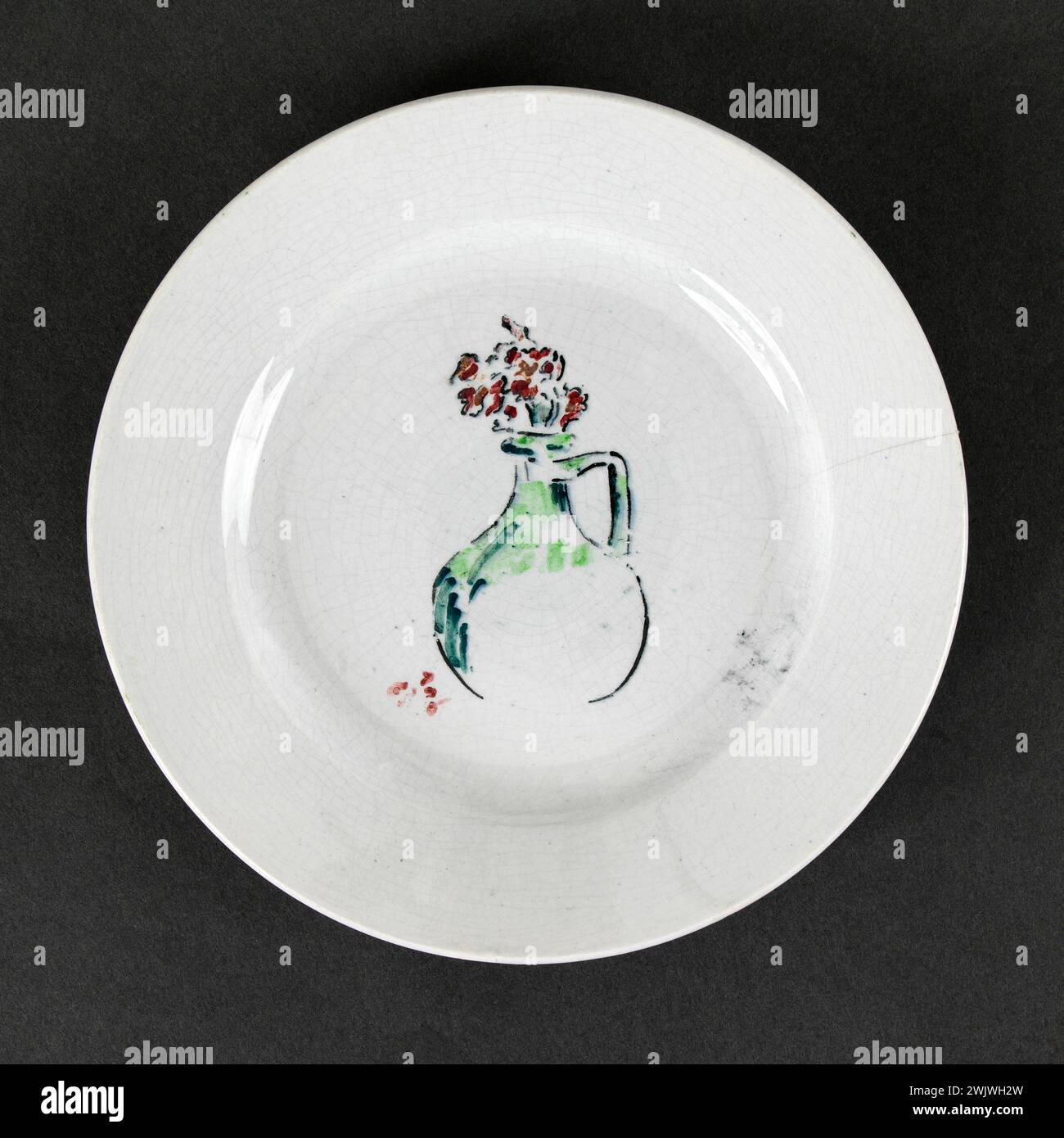 Pierre Laprade (1875-1931). Plate. Faience, around 1907. Museum of Fine ...